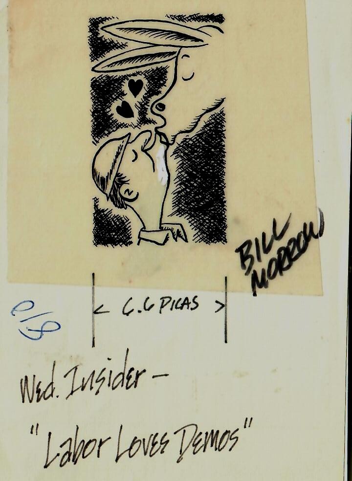 RARE! "Cartoonist" Bill Morrow Mark-Up Drawing | eBay