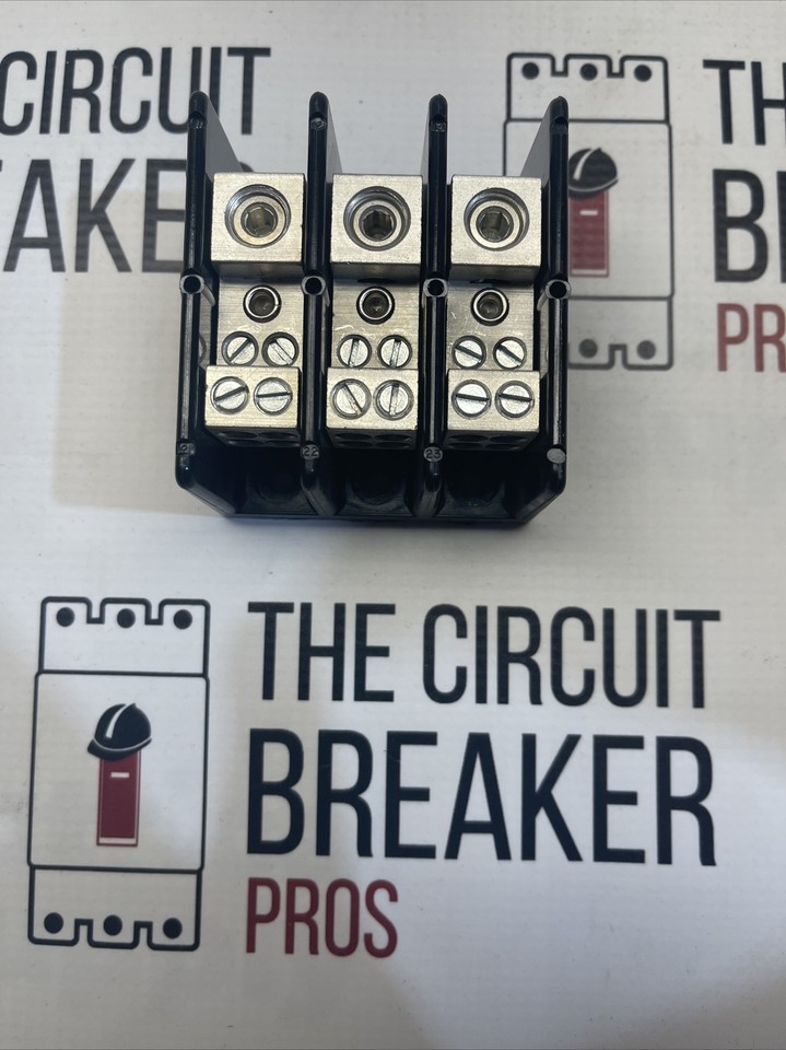 BUSS 16220-3 3P POLE POWER DISTRIBUTION BLOCK TERMINAL 600V-AC 175A AMP ...