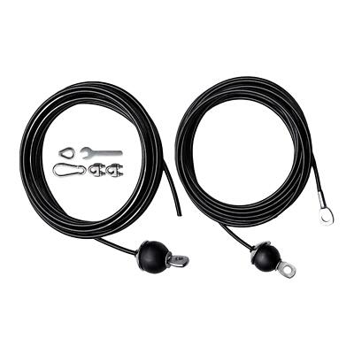 Steel Wire Rope Cable Pulley Machine with Stopper Balls, | eBay Australia