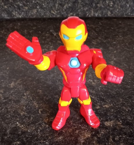 2018 Hasbro Playskool Marvel Super Hero Adventures Iron Man 5" Action ...