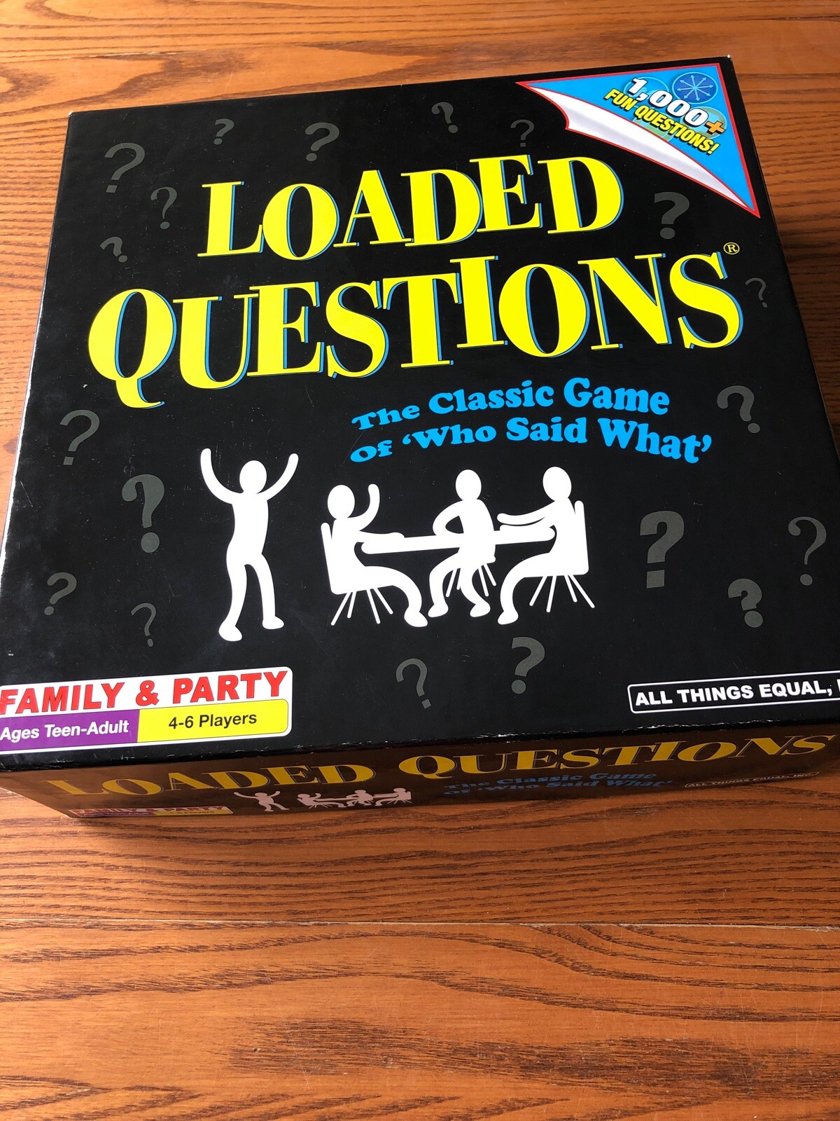 Loaded Questions Board Game Opened Unused | eBay