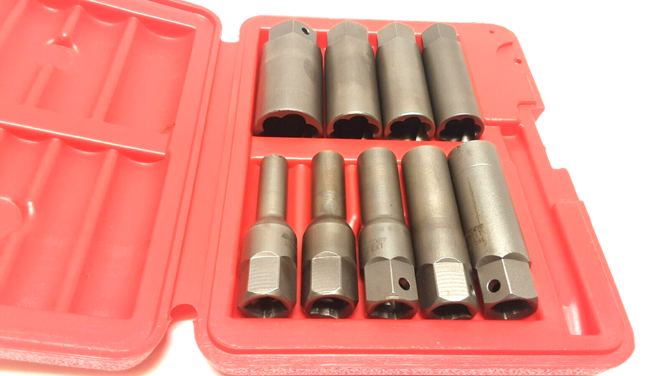 Snap-on 1/4"-3/4"+13mm Deep Well Extractor Set in Case BEXD9 ...