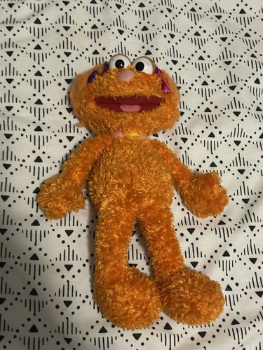 Sesame Place Zoe Monster Small Plush Used READ Sesame Street | eBay