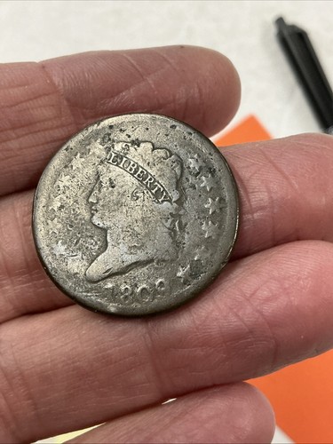 1809 Classic Head LARGE CENT GOOD COIN RARE DATE NICE FULL DATE COIN | eBay