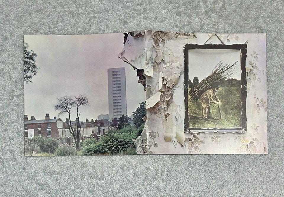 Led Zeppelin 4 by Led Zeppelin (CD, 1994) Rock Band Studio Album First ...