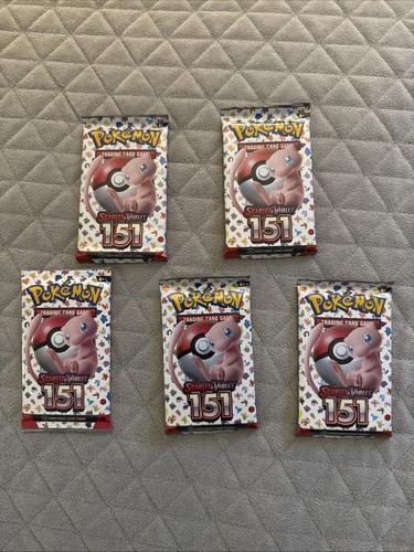 Pokemon SV 151 Booster Pack Bundle Lot | eBay