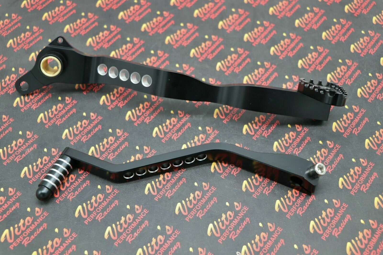 NEW Banshee BILLET LEVER KIT - Anodized black aluminum shifter + brake ...