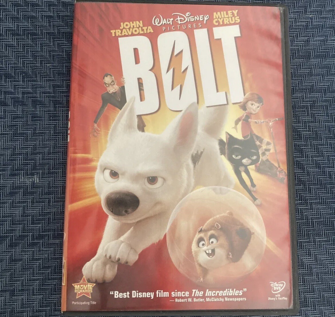 Bolt (DVD, 2009) Disney Pictures/ John Travolta/ Miley Cyrus | eBay