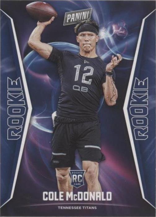 2020 Panini Player of the Day - Rookie Cole McDonald #71 (RC) for sale ...
