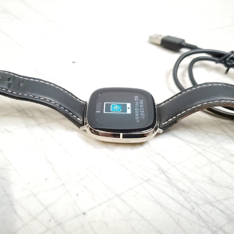 Fitbit Sense Health & Fitness Smartwatch W/GPS, Bluetooth Call/Text ...