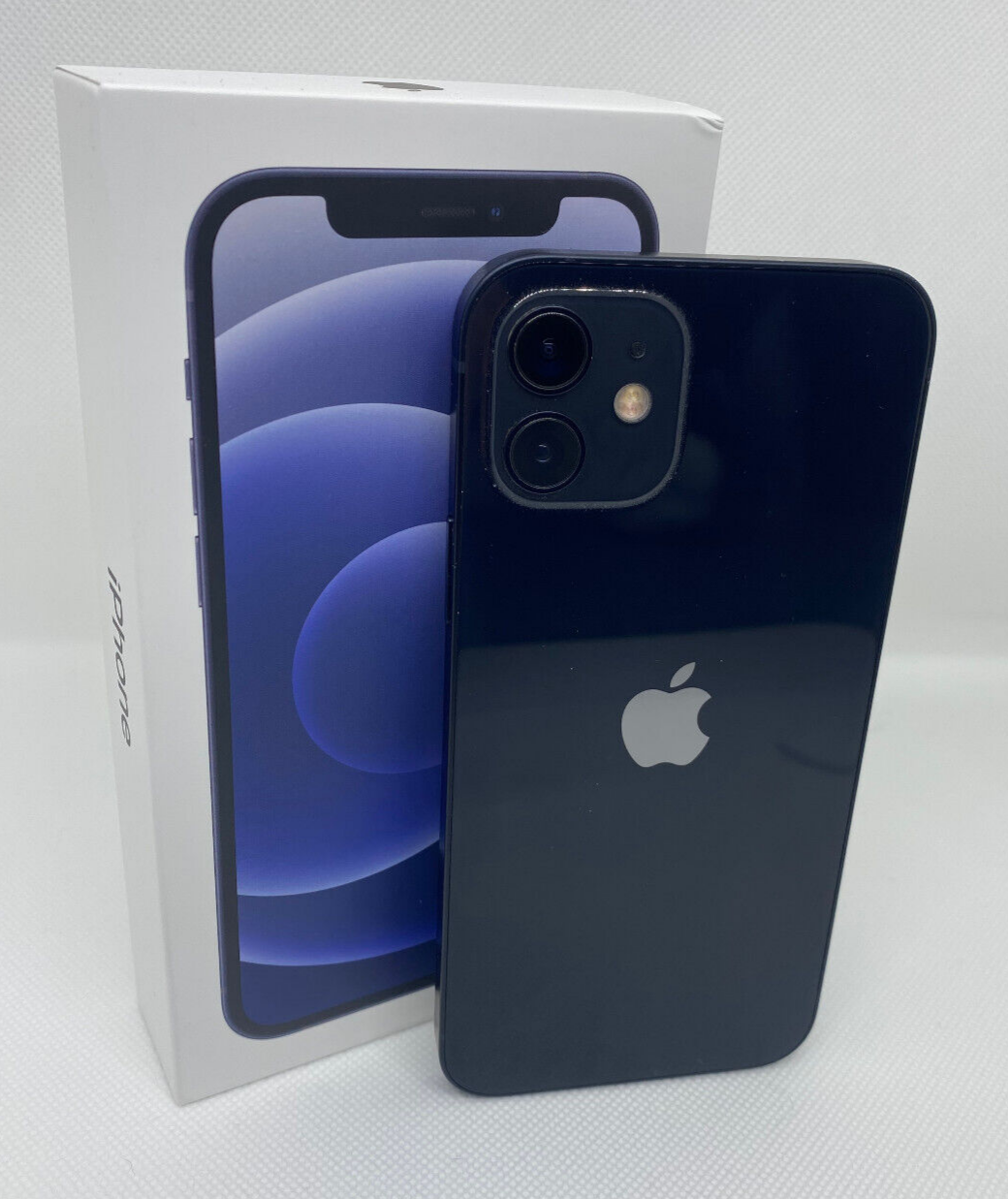 Apple iPhone 12 SEHR GUT Schwarz Weiß Blau Lila 64GB 128GB 256 OVP Ohne ...