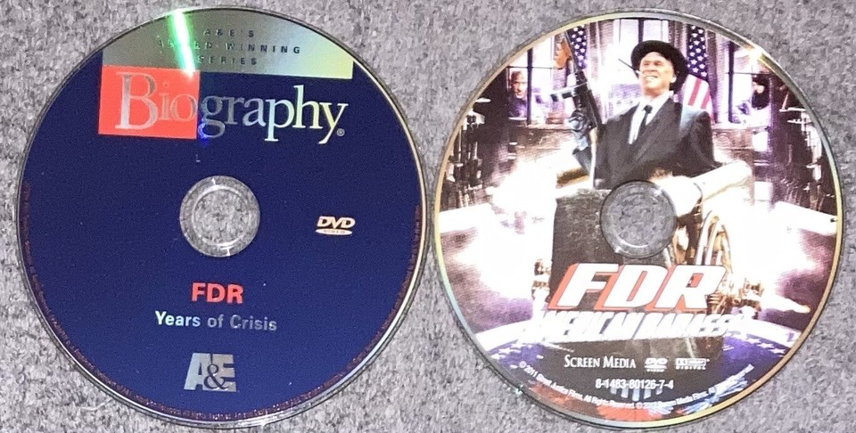 FDR Biography: Years of Crisis/FDR American Badass! DVD Double Feature ...