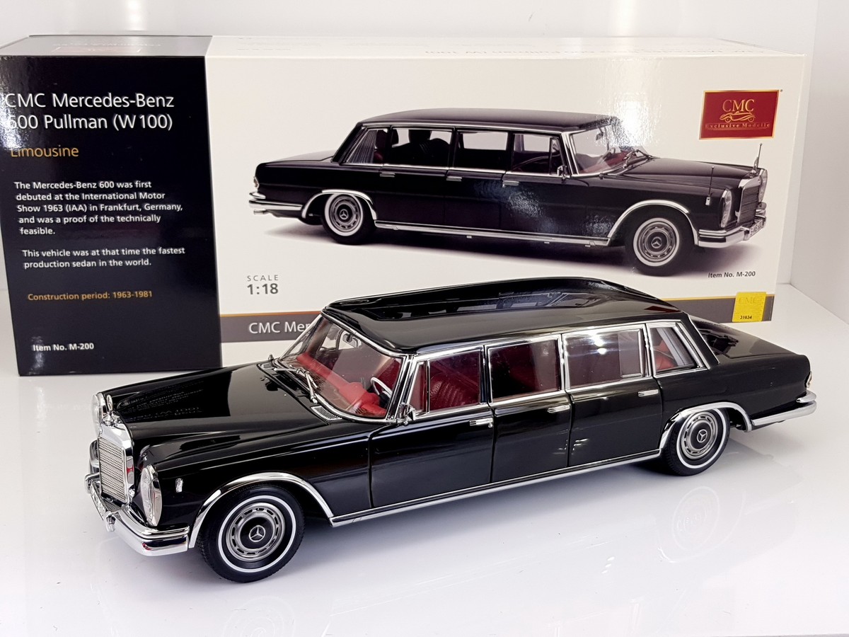 CMC 1:18 Mercedes-Benz 600 Pullman Limousine 1963-81(W100 CMC 1:18 Mercedes-Benz 600 Pullman Limousine 1963-81(W100