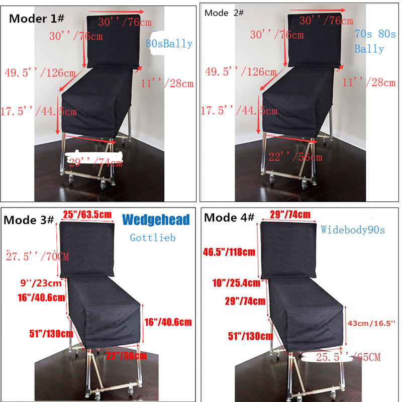 New Black Pinball Machine Dust Cover Protector ( Choose your Brand Type ...