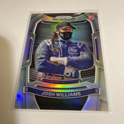 2021 Prizm Racing Josh Williams RC Rookie #23! SILVER PRIZM SP! QTY (P1 ...