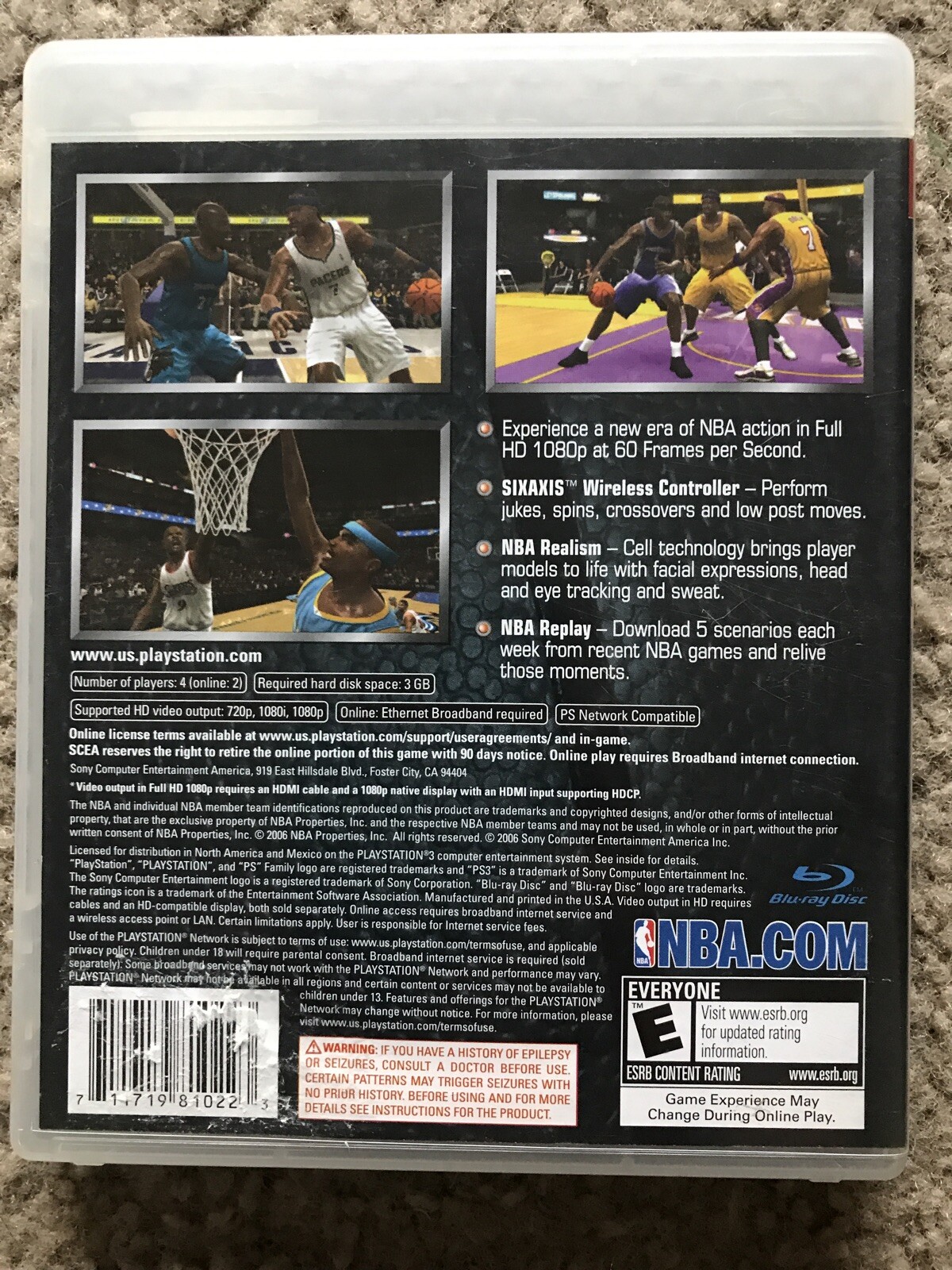 NBA 07 PS3 Kobe Bryant Edition USED 711719810223| eBay