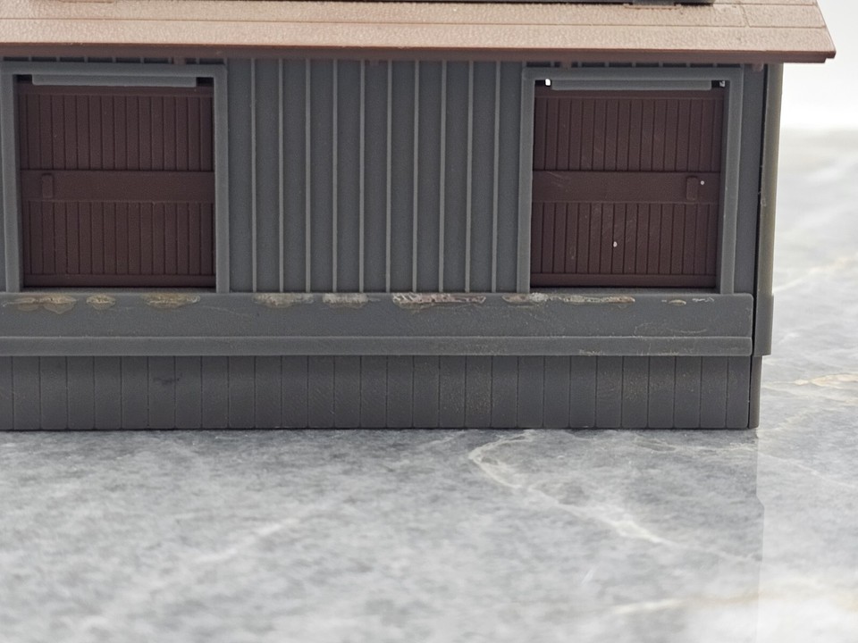 Vintage Built HO Scale Freight Depot Station Building For Train Layout ...