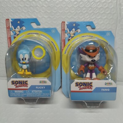 Jakks Fang,and Flicky Sonic The Hedgehog 2.5" Action Figure NEW SEALED ...