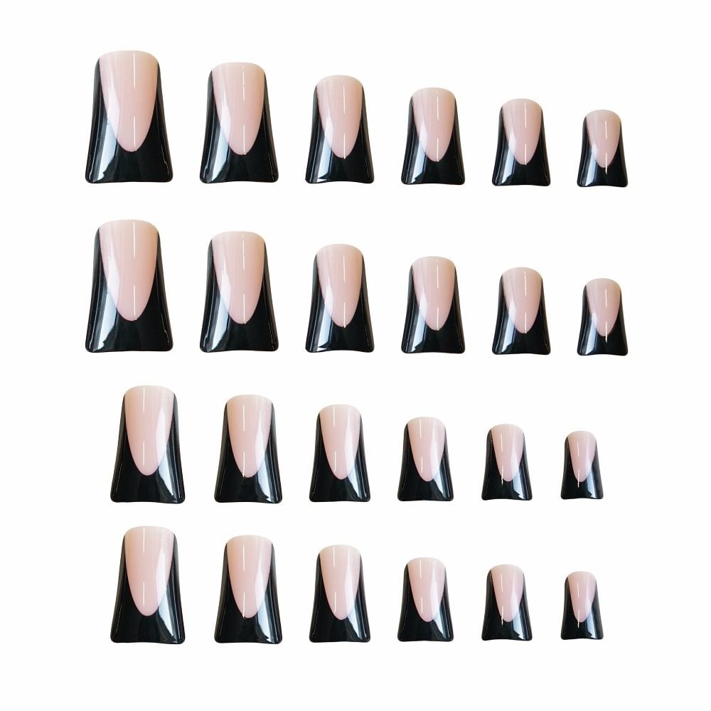 Long Duck Feet Fan Flare Tips Duck Nail Tips French Press on Nails DIY ...