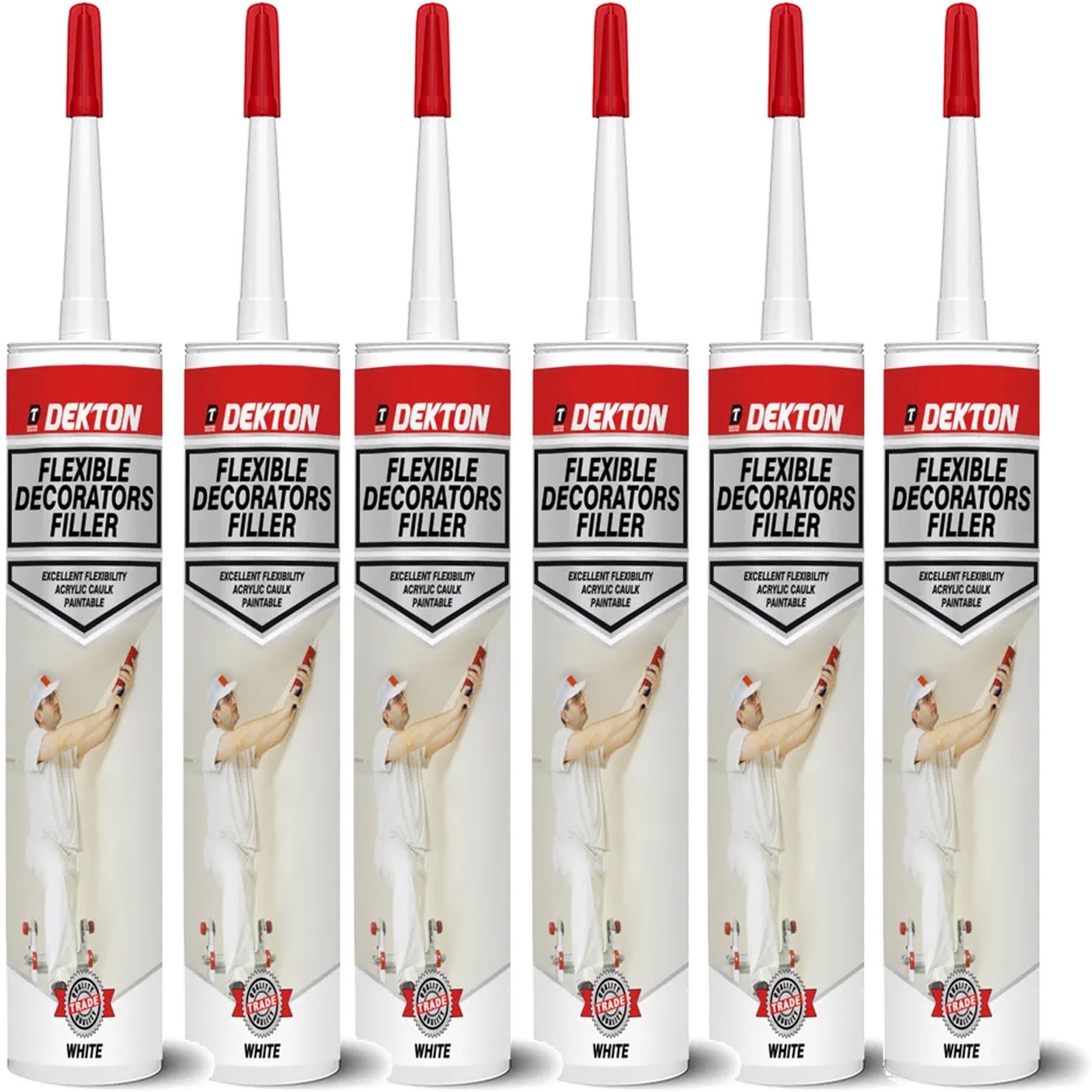 Decorators Caulk Filler Grab Tack Adhesive Mastic Glue Strong Bond ...