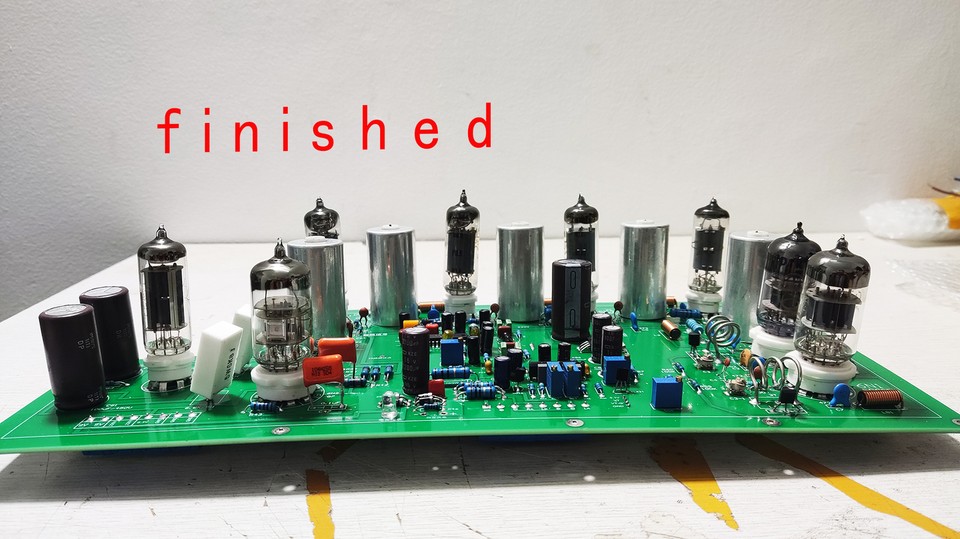 Vacuum Tube FM Radio Vintage Audio Valve Stereo Receiver DIY/ 6N3/6N1 ...