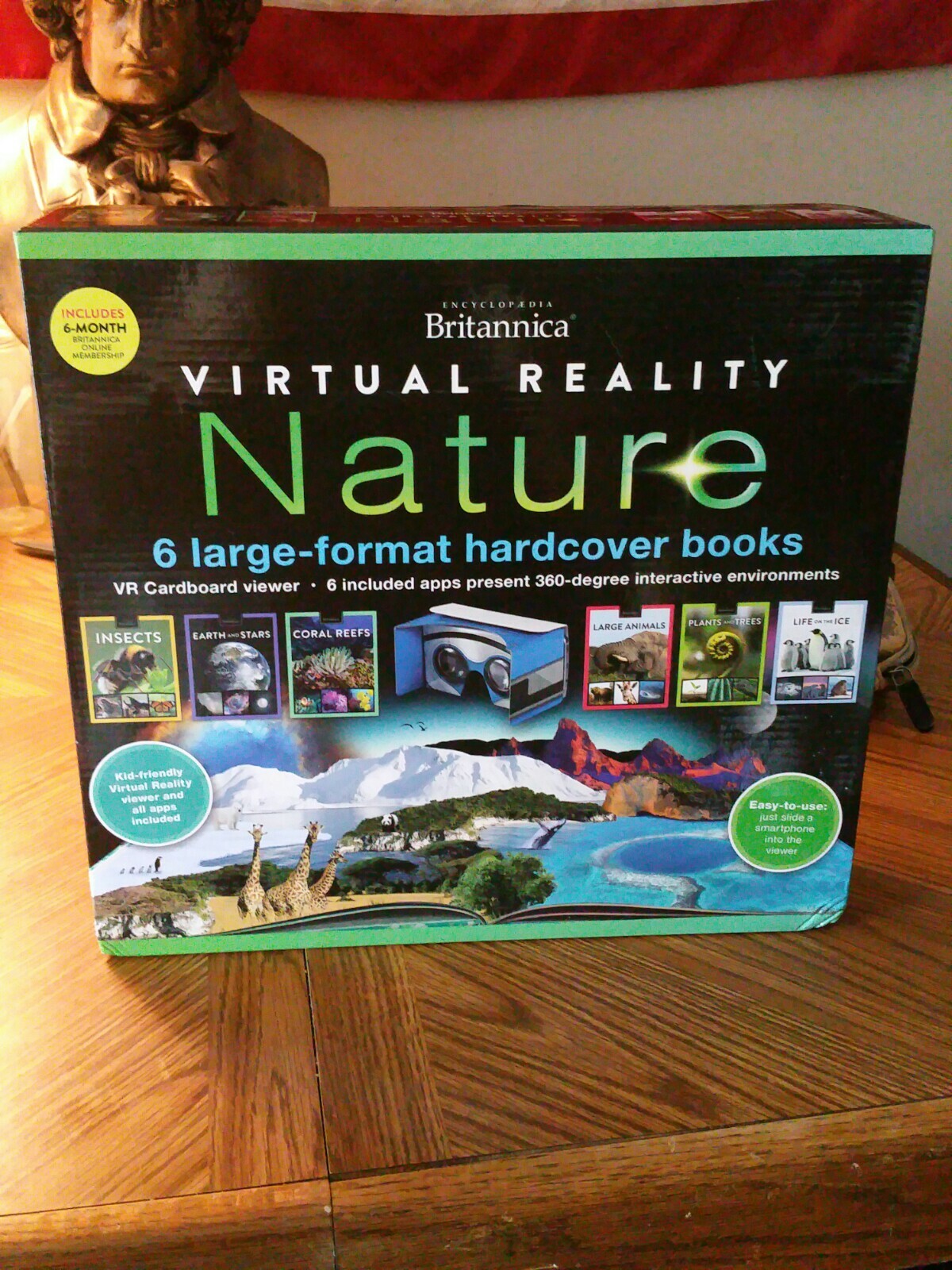 Encyclopedia Britannica Virtual Reality Nature Interactive 6-Book Set ...