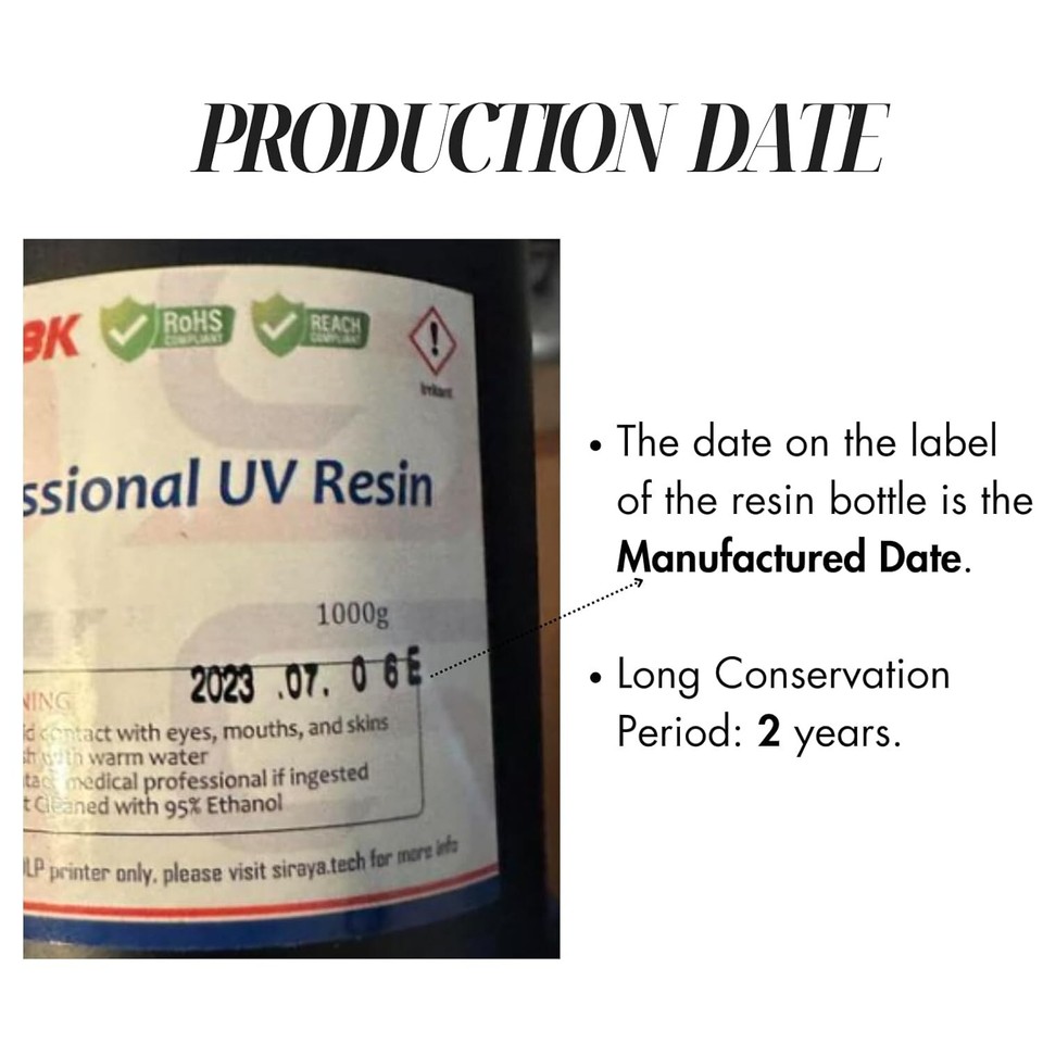 Cast 3D Printer Resin Easy to Print Use and Burn High Resolution ...