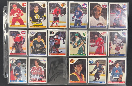 1985/86 Topps Hockey Near Complete Set (164/165) NM-MT | eBay