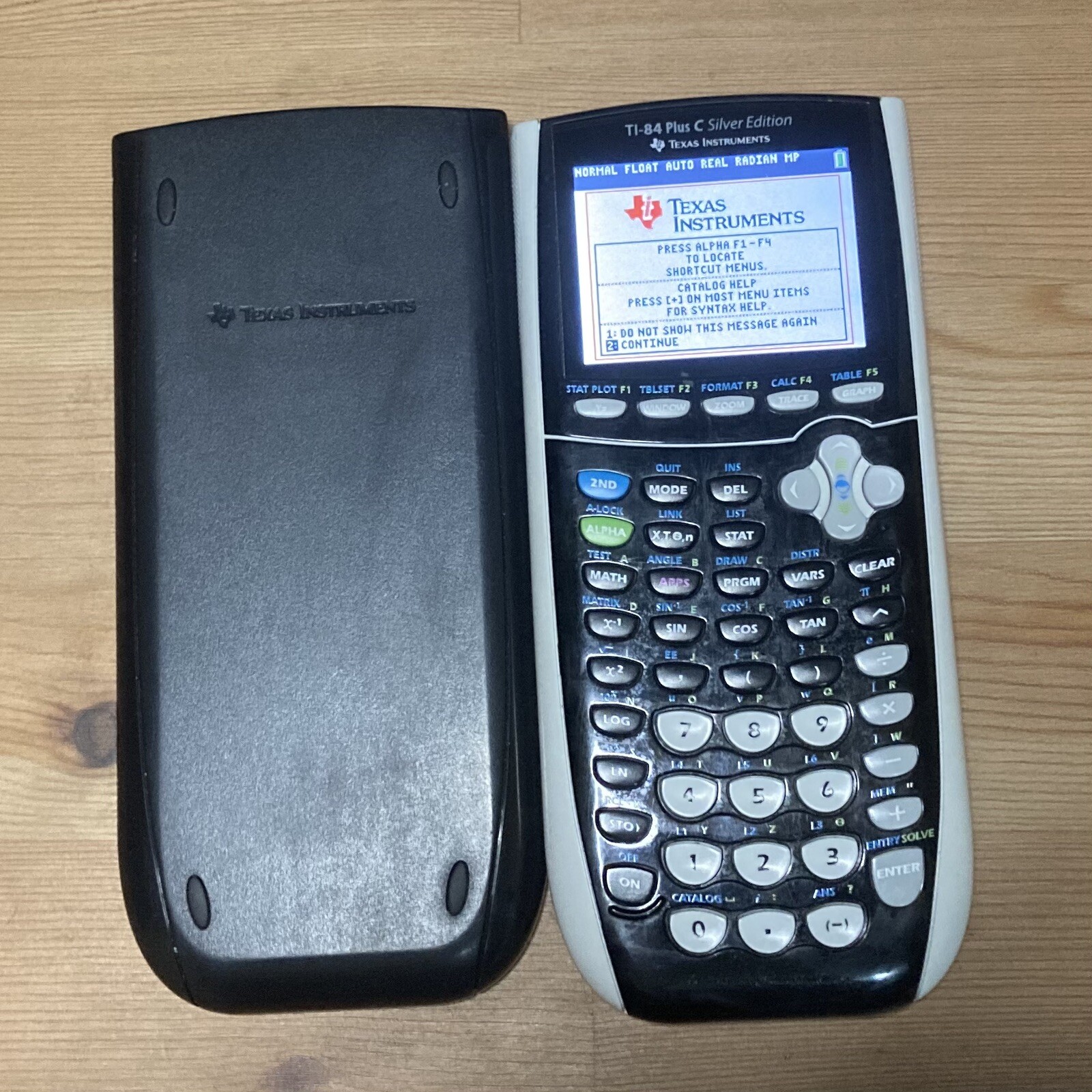 Texas Instruments TI-84 Plus C Silver Edition Graphing Calculator ...