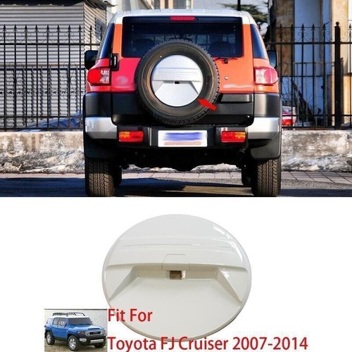 Fit For Toyota FJ Cruiser 2007-2022 White Car Body Spare Tire Cover ...