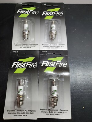4 New FirstFire FF-16 Spark Plugs Replaces DJ6J DJ7J DJ8J DJ7Y BM6F ...