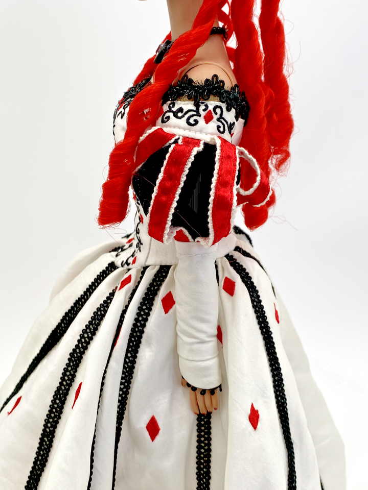 2008 TONNER QUEEN OF DIAMONDS ALICE IN WONDERLAND LE 300 17" DOLL WITH ...