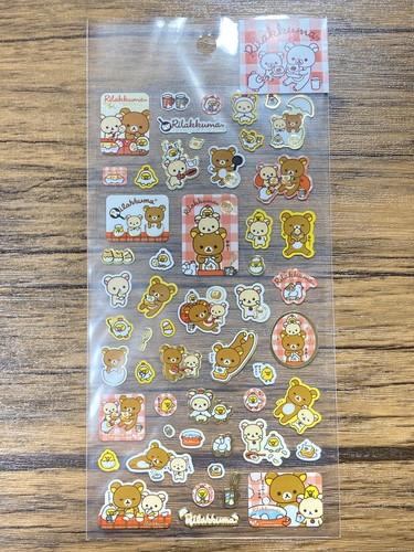 Rilakkuma Original Sticker Sheet NEW San-X Japan Rare | eBay Australia