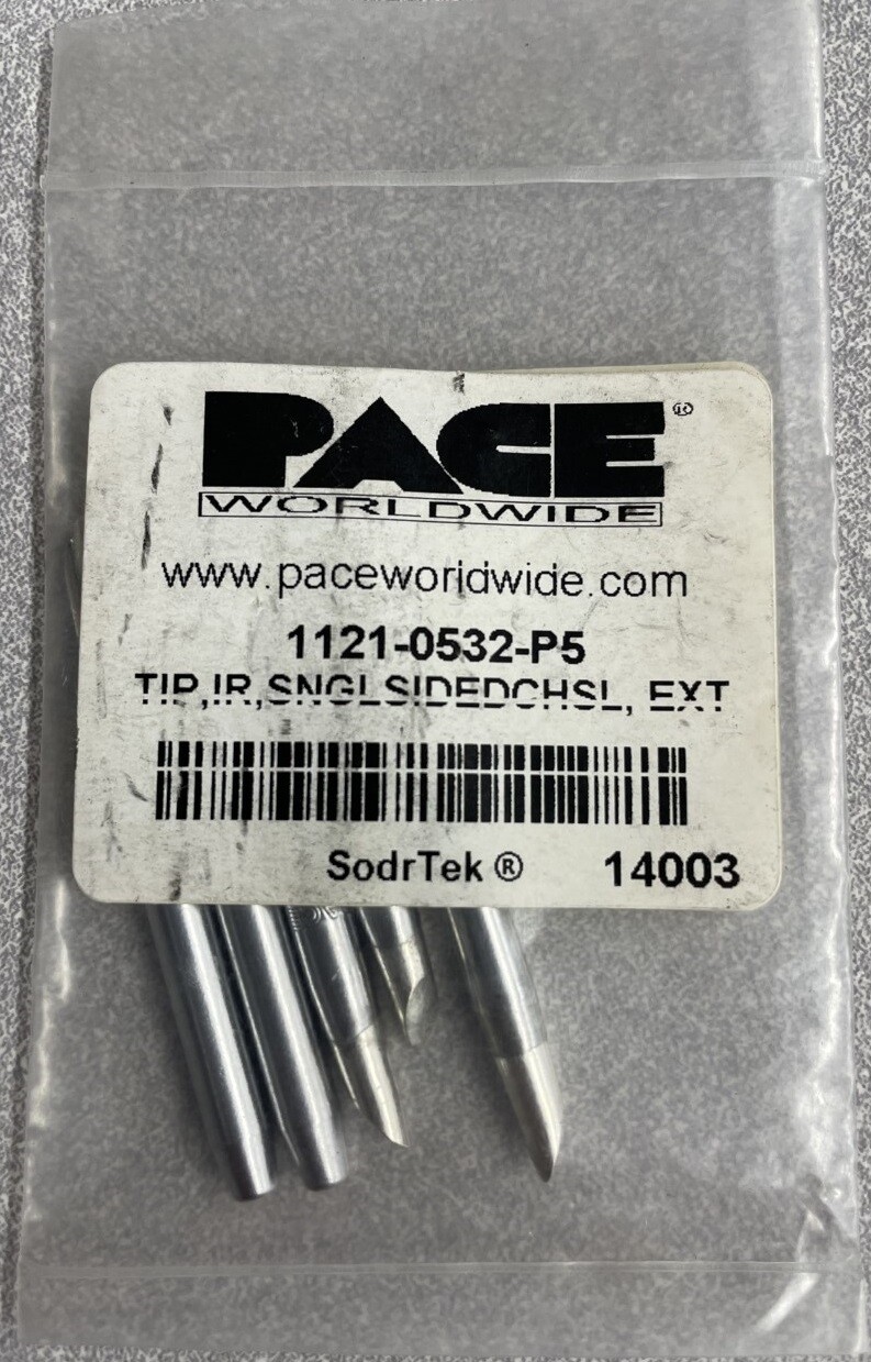 Pace 1121-0532-P5 TIP IR Single-Sided Chisel EXT A06 .13" for PS-90 ...