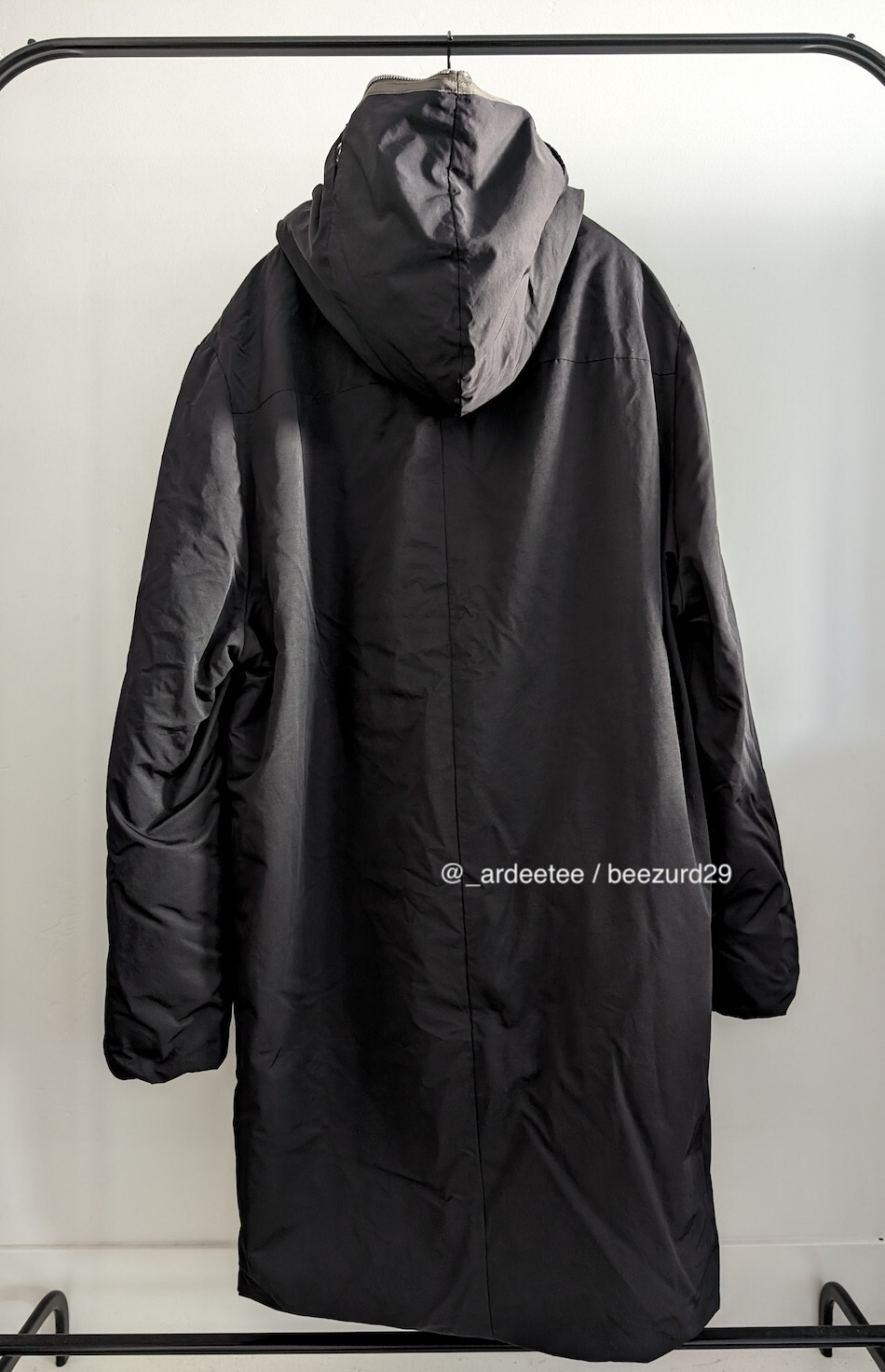 RICK OWENS RARE SAMPLE GOOSE DOWN JUMBO GIMP COAT PARKA FW22 STROBE ...