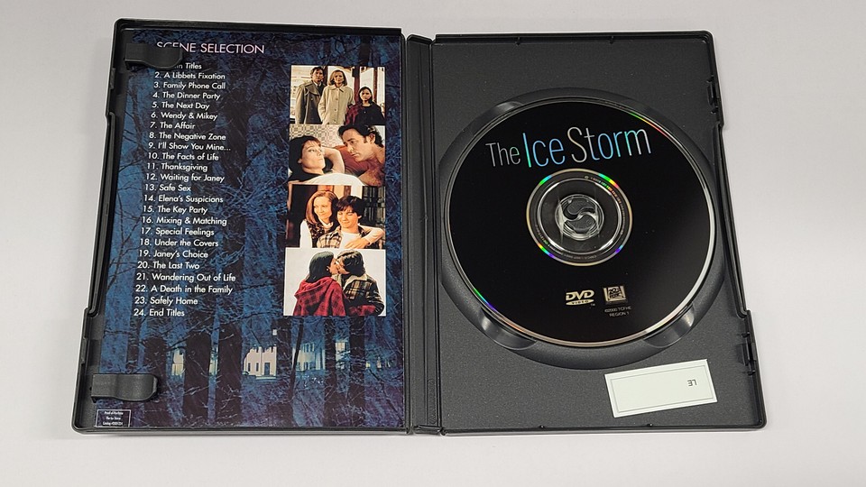 The Ice Storm (DVD, 1997) Sigourney Weaver / Kevin Kline / Joan Allen ...