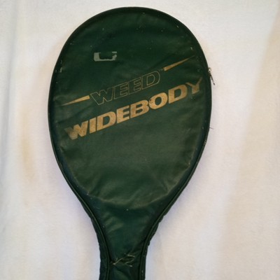 Weed Widebody Vintage Tennis Racket And Cover | eBay