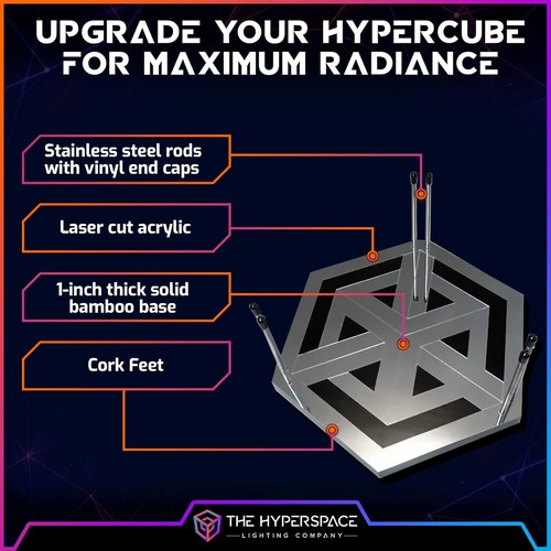 HyperStand for HyperCube Infinity Cube LED Light - 12.5-Inch Display Black | eBay