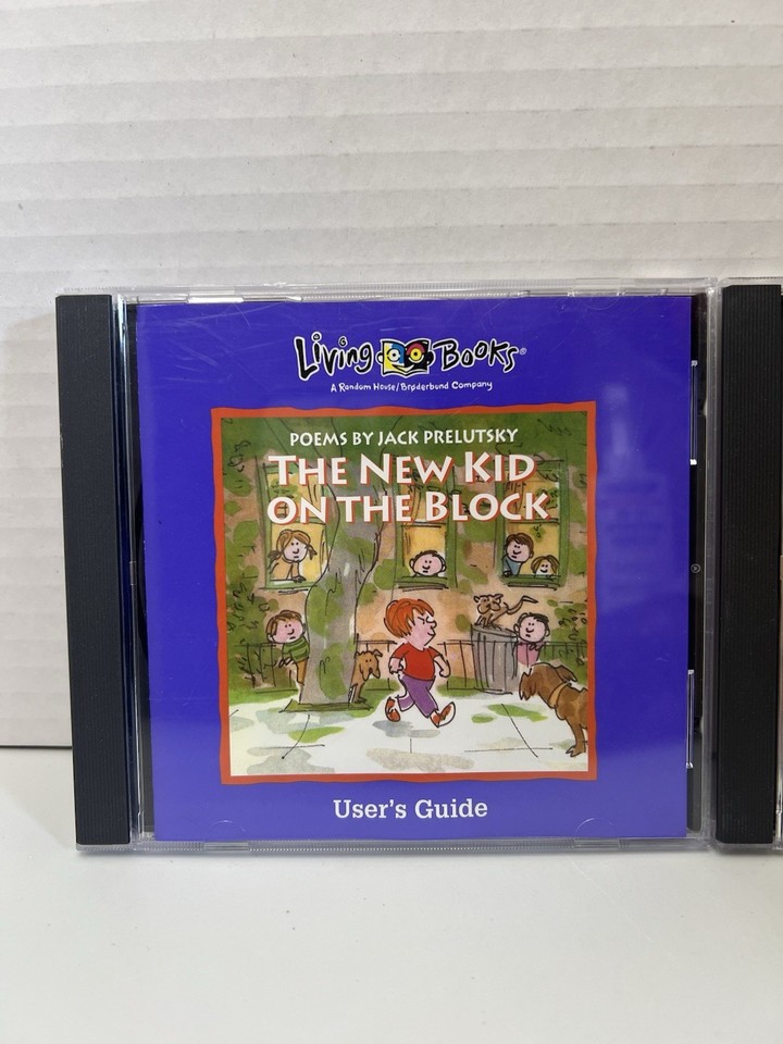 LIVING BOOKS CD-ROM (New Kid On The Block & Harry And The Haunted House ...