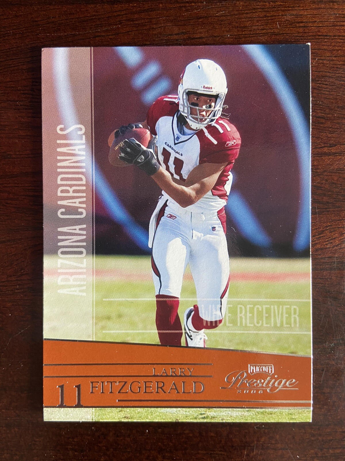 Larry Fitzgerald Arizona Cardinals 2006 Donruss playoff prestige card ...