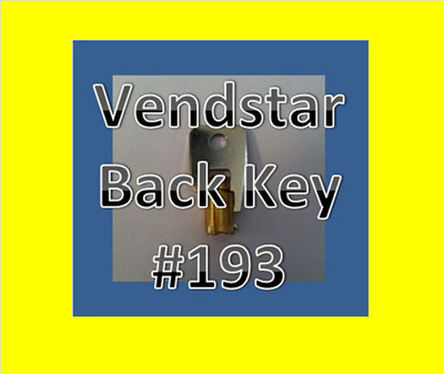 Candy & Bulk Vending Machines - Vendstar 3000 Keys