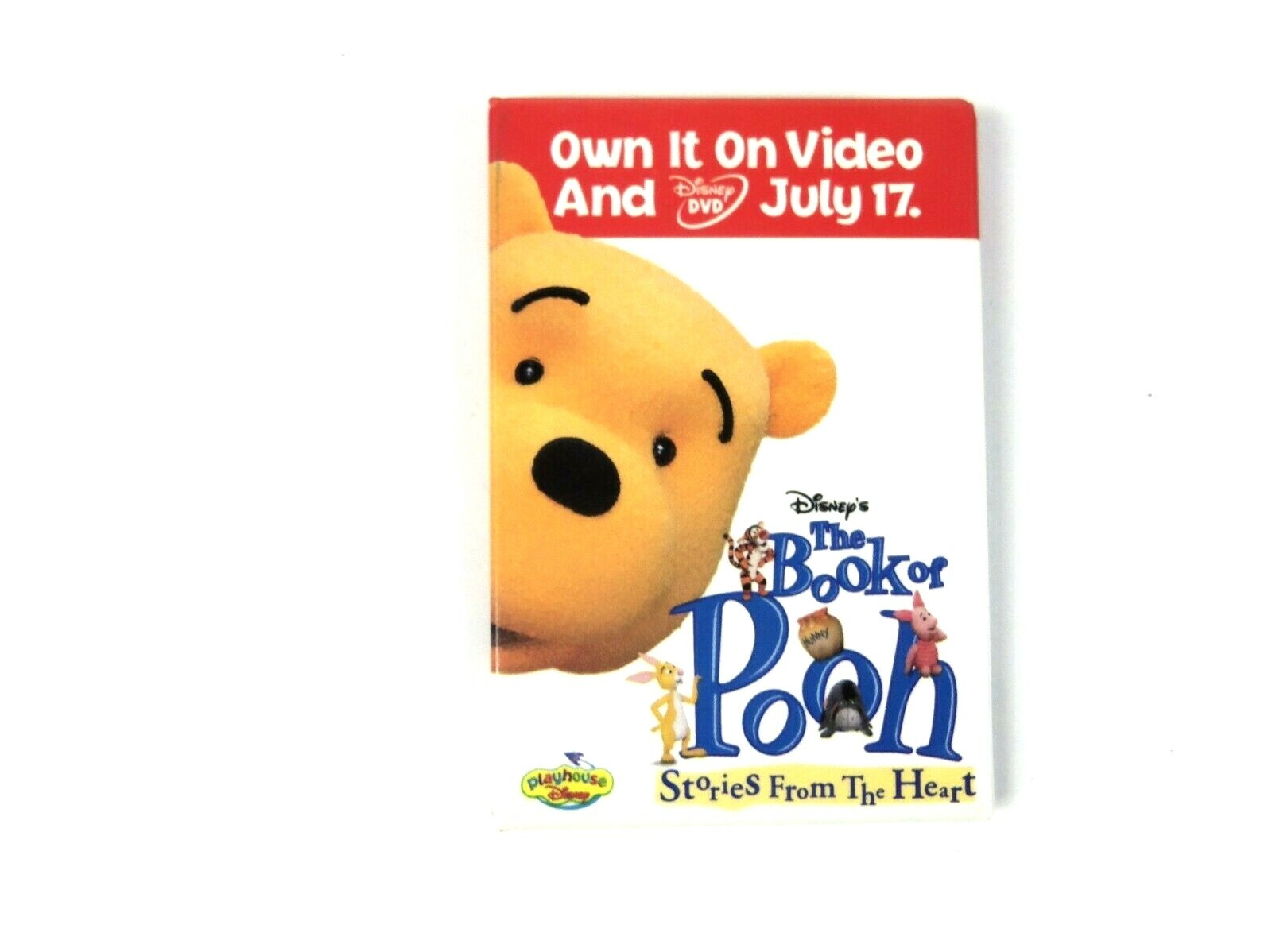Disney The Book Of Pooh DVD Movie Promotional Pinback Button | eBay UK
