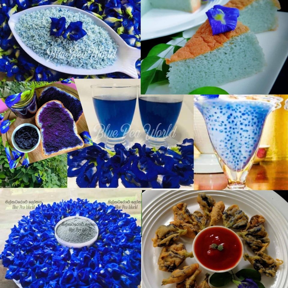 50g Clitoria Ternatea Tea Natural Dried Blue Pea Organic Drink Herbal ...