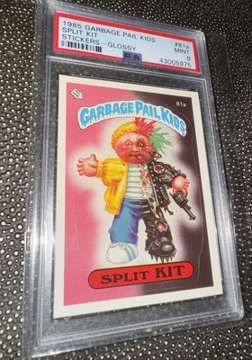 1985 Topps Garbage Pail Kids Series 2 Glossy Split Kit #81a PSA 9 | eBay
