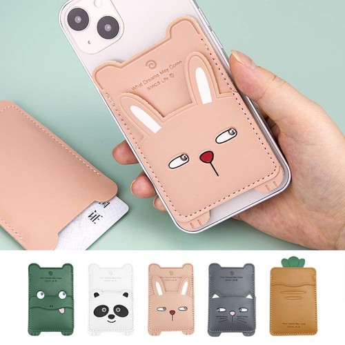 Sticker Phone Back Pocket Mobile Wallet Phone Card Holder Storage ...