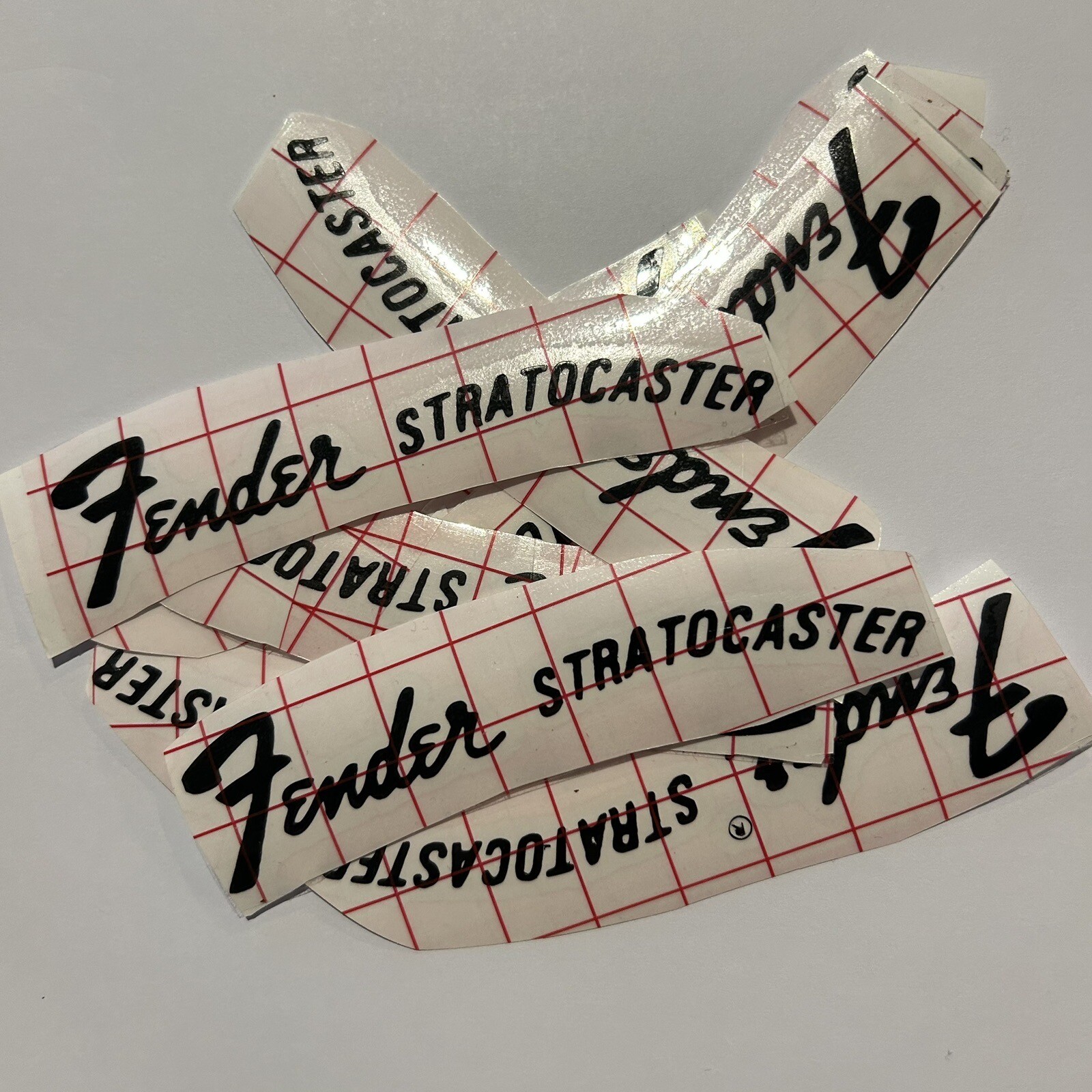 Headstock Guitar Sticker / Stratocaster / Fender Decal / Logo / Peel ...