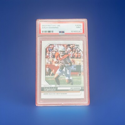 2024 Panini Instant Arch Manning #AMA Rookie RC Football Card PSA 9 ...