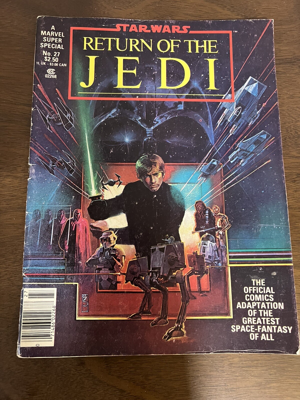 Marvel Super Special # 27 Star Wars Return of the Jedi. Ungraded J16 | eBay