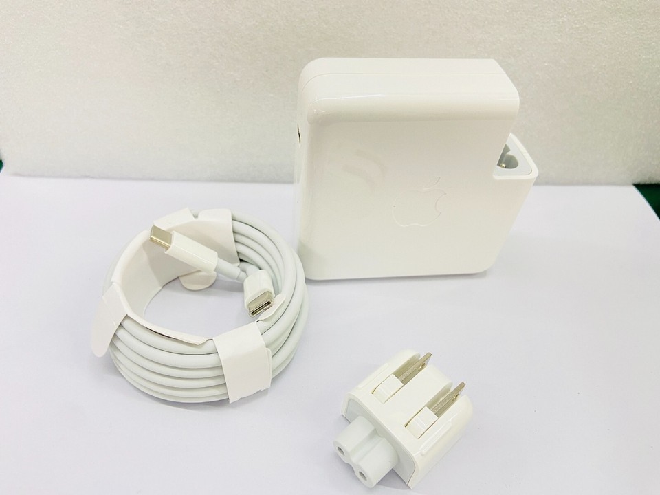 96w usb-c power adapter charger macbook pro 13'' 14'' 15'' 16'' 2016 ...