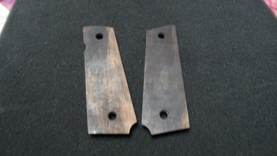 SPRINGFIELD ARMORY FACTORY 1911 CROSSED CANNON COCOBOLO THIN GRIPS | eBay